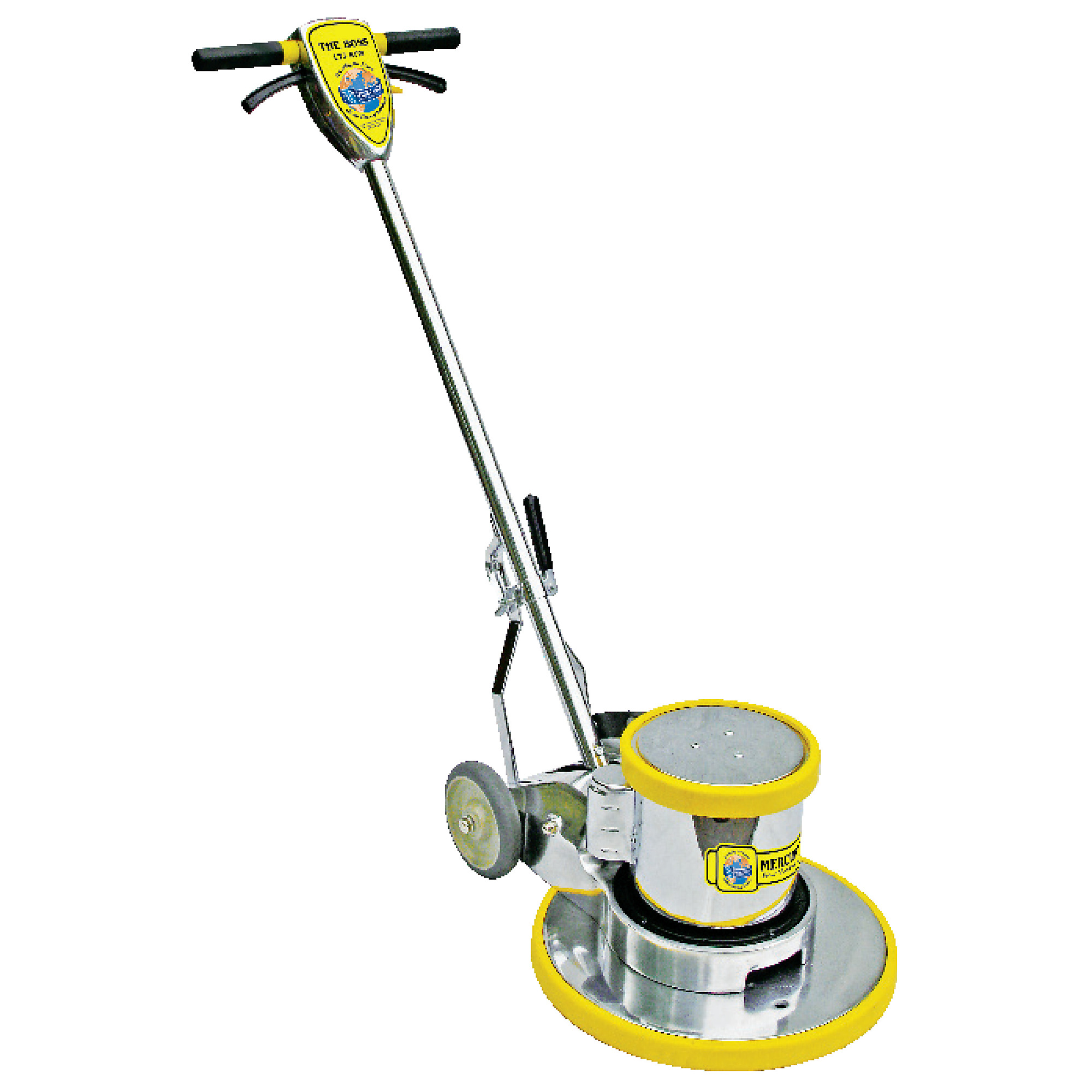 Mercury Floor Machines, Boss HD | 175 RPM | Interchangeable Aprons, Pad Size 0 in, Model# BOSS-1 ...